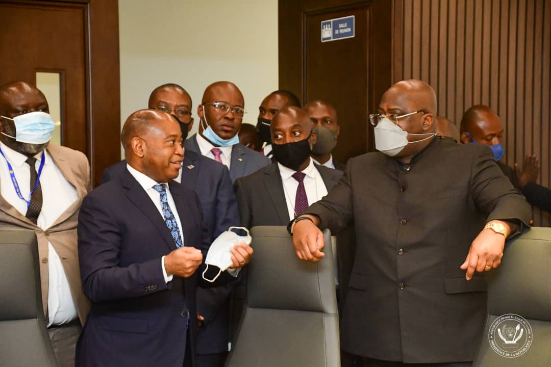 Lualaba : Félix Tshisekedi a inauguré le siège de la BCC à Kolwezi le jeudi 13 mai | DeskEco